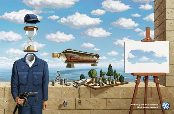 15 Creative Ads Inspired by Famous Paintings - Pixel77